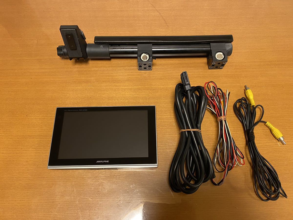 PKG-M700S アルパイン 7インチ リアモニター み ヘッドレスステー付 全国(アルパイン)｜売買されたオークション情報、yahooの商品情報をアーカイブ公開 - オークファン ...