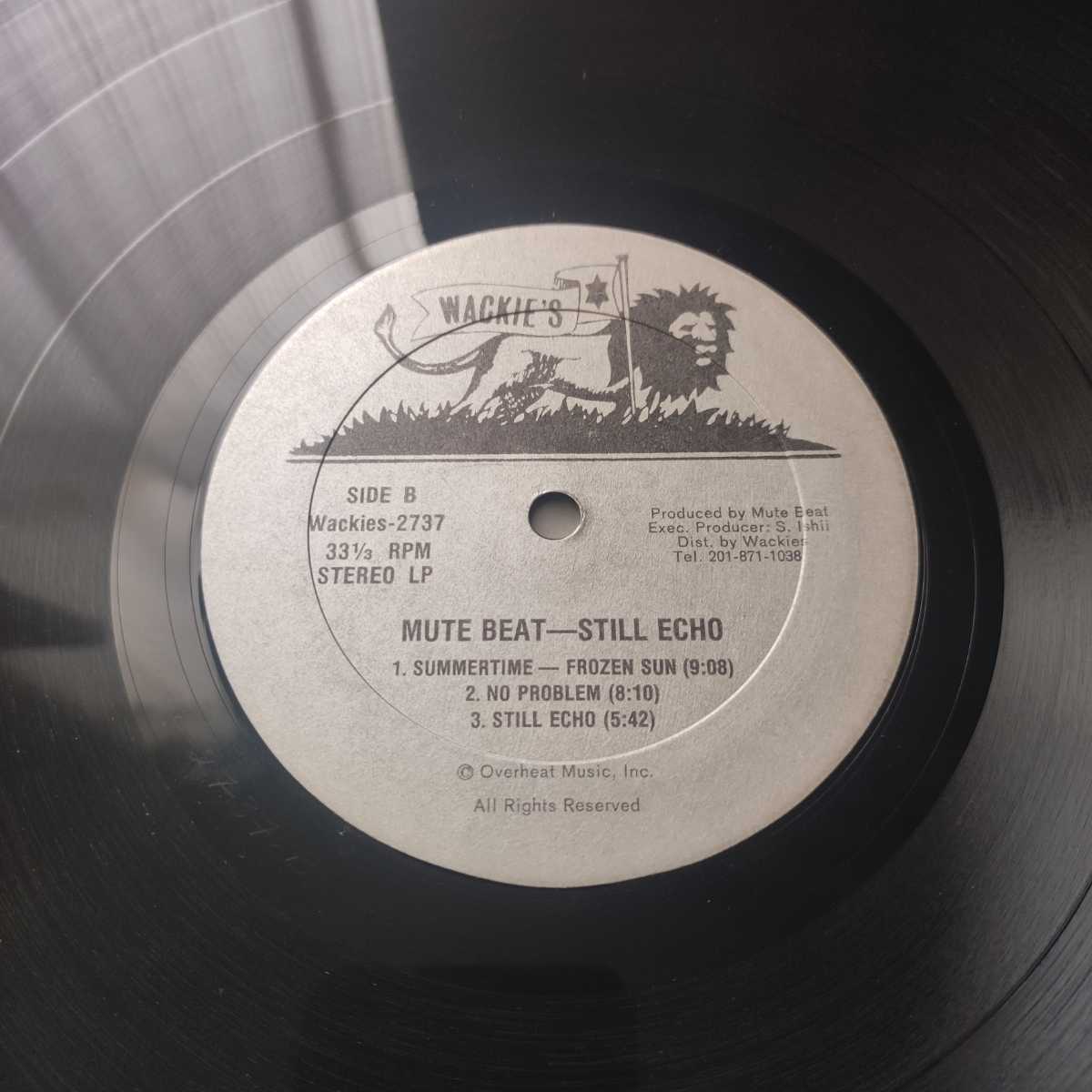 LP MUTE BEAT STILL ECHO 限定アナログ盤 レコード Wackies2737 こだま和文 屋敷豪太 松永孝義 朝本浩文 ミュートビート Wackie's(レゲエ)｜売買され ...