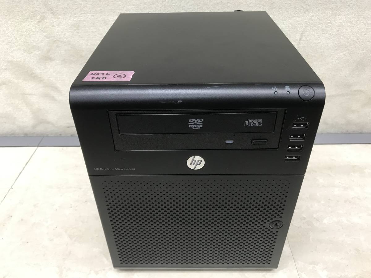 HP MicroServer N54L/2GB ②(HP、コンパック)｜売買されたオークション情報、yahooの商品情報をアーカイブ公開 ...