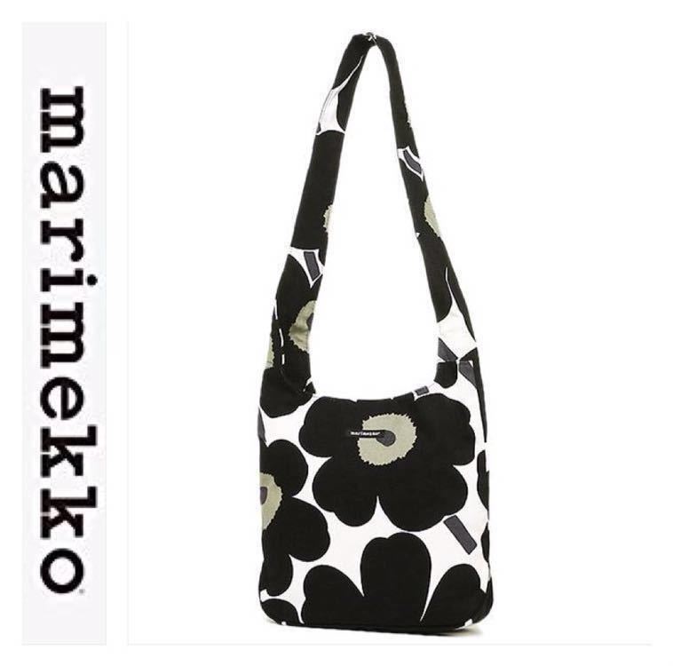 マリメッコmarimekko／ CLOVER UNIKKO／ショルダーバッグ コットン ウニッコ レディース／042630 030／花柄 ...