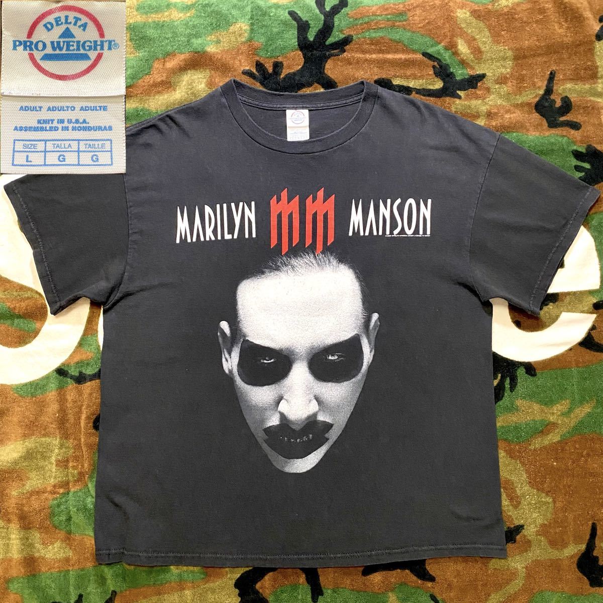 DELTA 2003 Marilyn Manson Shirt(Lサイズ)｜売買されたオークション情報、yahooの商品情報をアーカイブ公開 - オークファン（aucfan.com）
