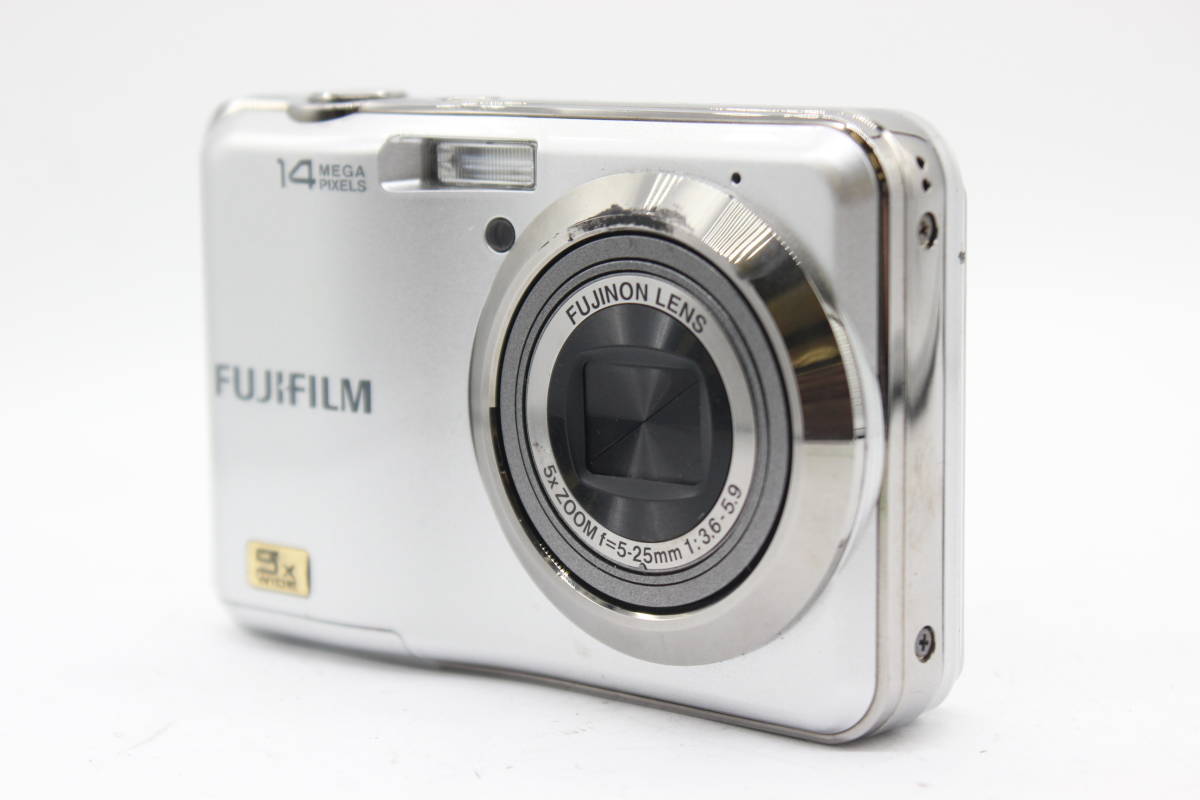 便利な単三電池 使用可 フジフィルム Fujifilm Finepix AX250 Fujinon Lens 5x Zoom コンパクト ...