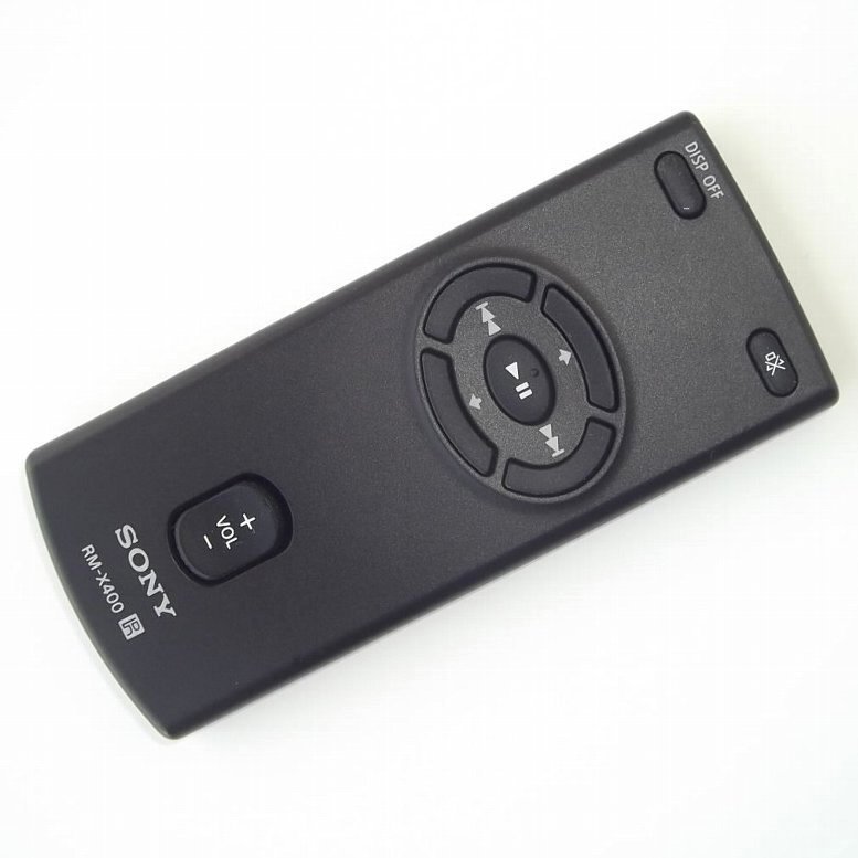SONY RM-X400 デジタルメディアレシーバー用リモコン remote commander for digital multimedia ...