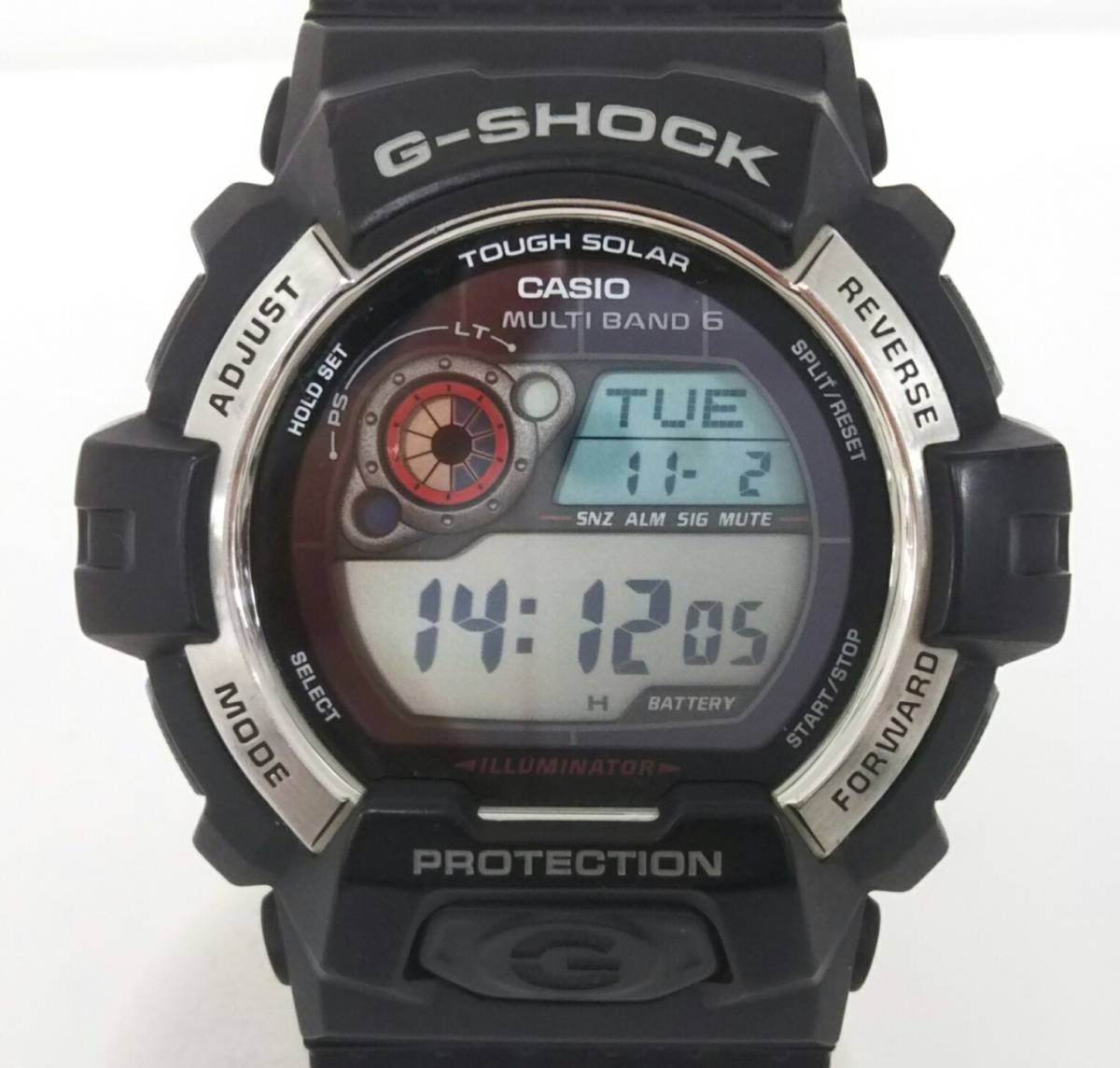 ジャンク 【稼動品】CASIO G-SHOCK GW-8900-1JF 腕時計 カシオ ジーショック デジタル 電波ソーラー か行