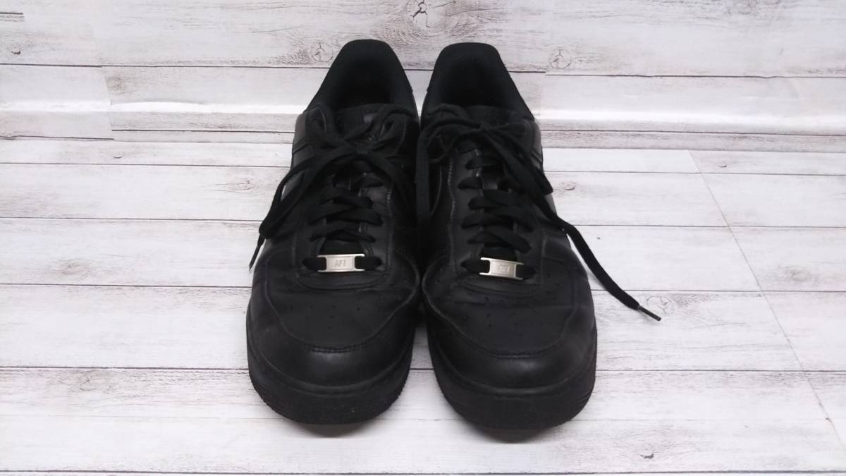 NIKE AIR FORCE 1 LOW ナイキ エアフォース 1 スニーカー 315122-001 27.5cm ブラック 通年 店舗受取可 ...