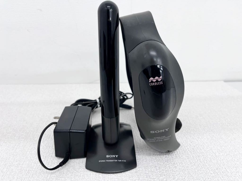 915k18 SONY ソニー コードレスヘッドフォン MDR-IF210 トランスミッター TMR-IF310 アダプター セット まとめ ...