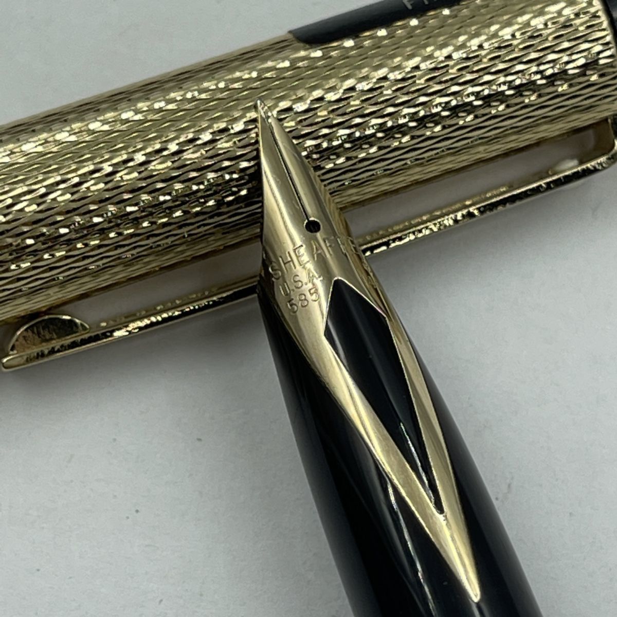 B744-A85-6 SHEAFFER シェーファー TARGA 1009 タルガ 万年筆 ペン先:585 14K R Gold ...