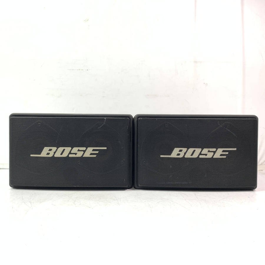 BOSE MODEL 200 セッティングフリー型 フルレンジ 2スピーカー ネットカバー付き 2台 現状品(スピーカー本体)｜売買された ...