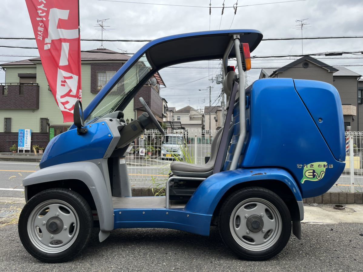 TOYOTA COMS AK10 11037㎞ 電気自動車 車 実働車 ミニカー登録 4輪 コムス 充電ケーブル付き 現状販売 デリバリー ...