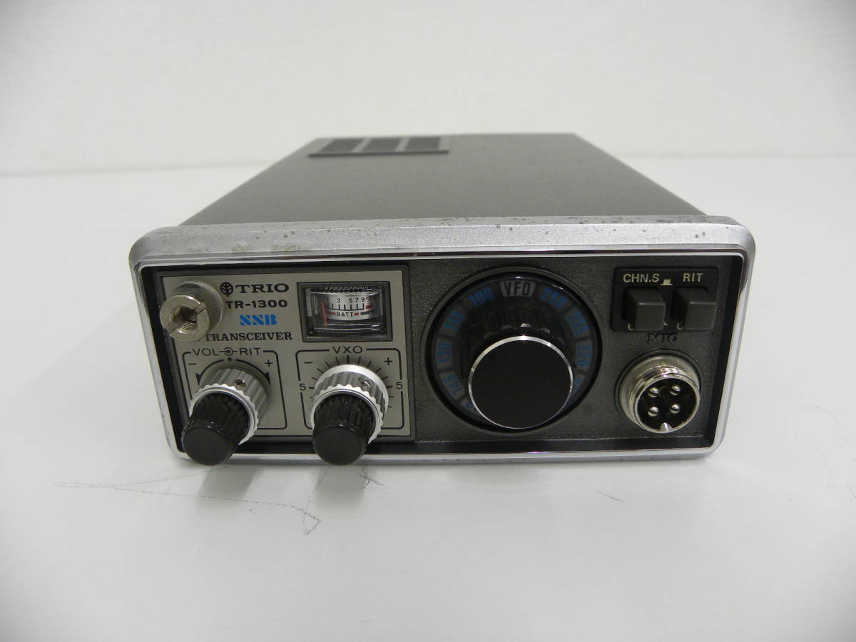 ハローCQ祭 トリオ 6m SSB ハンディ トランシーバー TR-1300 TRIO HANDY TRANSCEIVER 無線機(ハンディ ...
