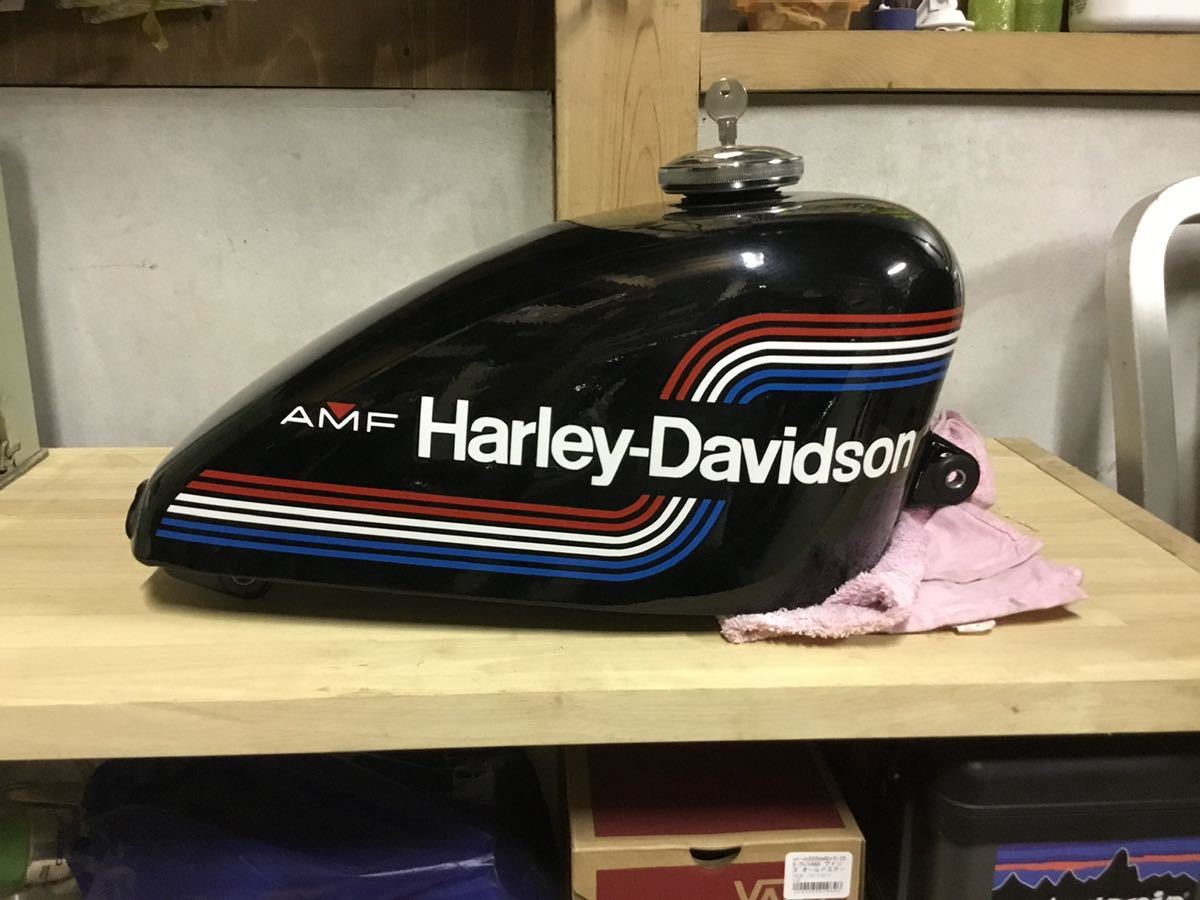 Harly-Davidson ハーレー スポーツスター スモールタンク AMFレプリカタンク 75レインボー(ハーレーダビッドソン用)｜売買されたオークション情報、yahooの商品情報を ...