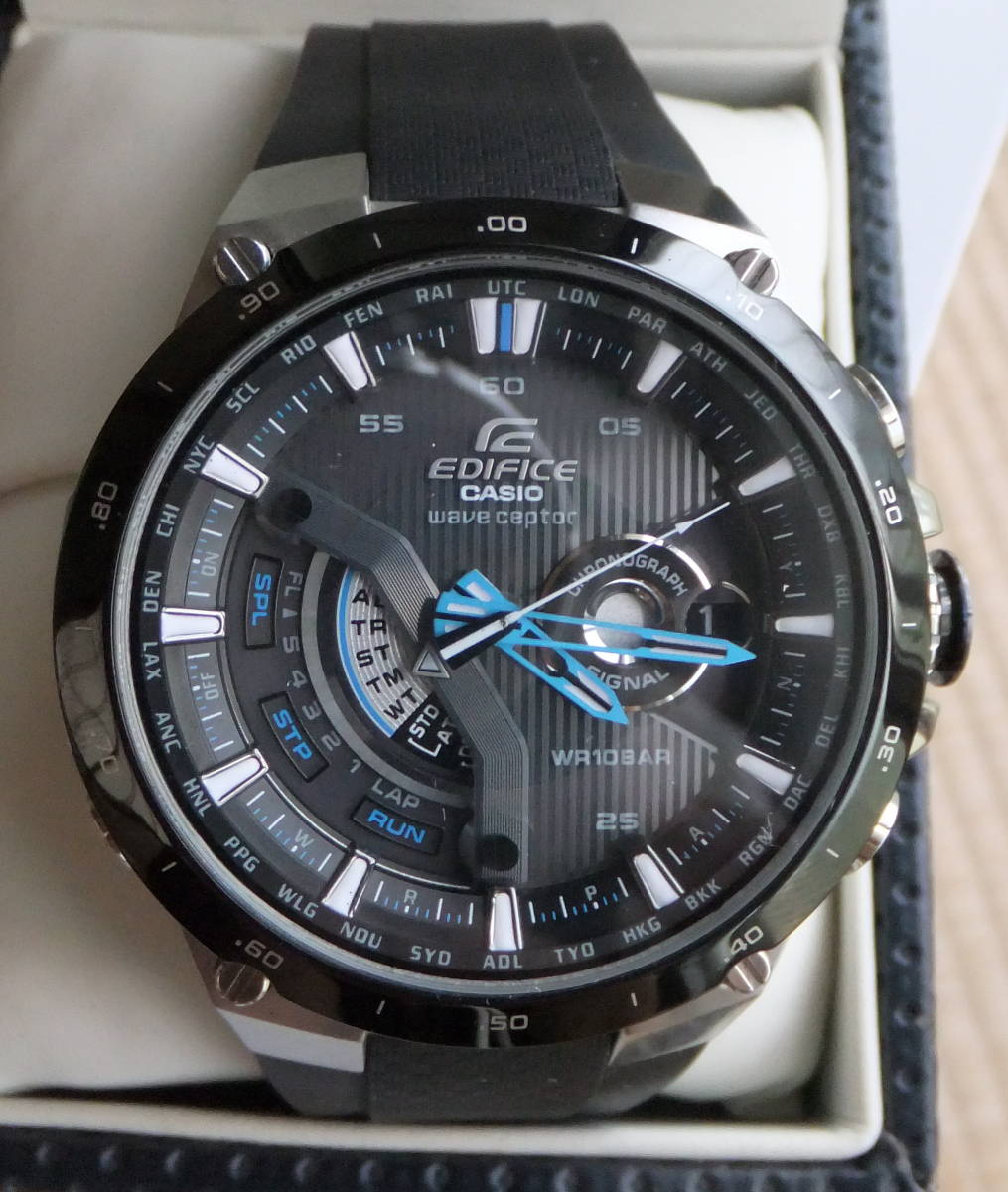 カシオ casio EDIFICE エディフィス 電波ソーラー EQW-A1000B-1AJF 使用感少ない(EDIFICE)｜売買された ...