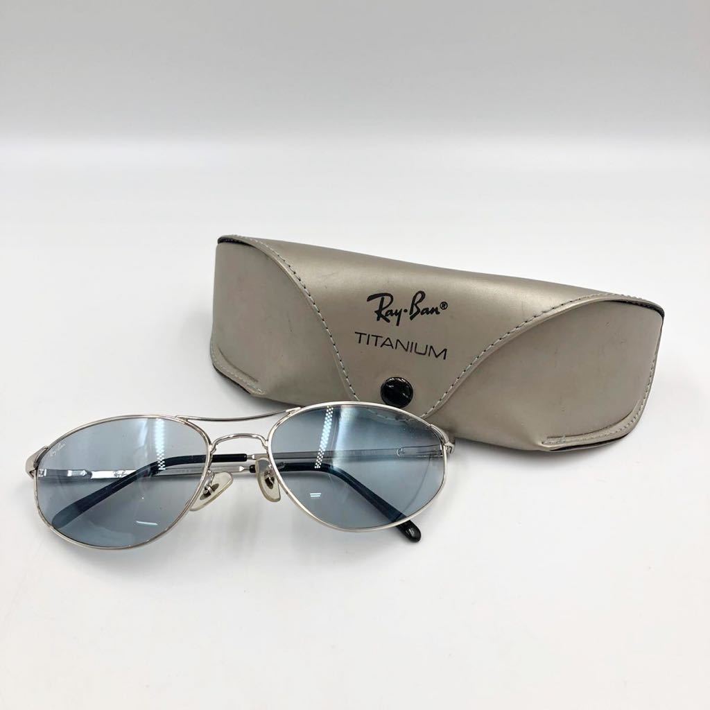 G9.29MT-G21 Ray-Ban サングラス レイバン/RB3131/003/46/シルバーカラー/ケース付き/ファッション小物/0 ...