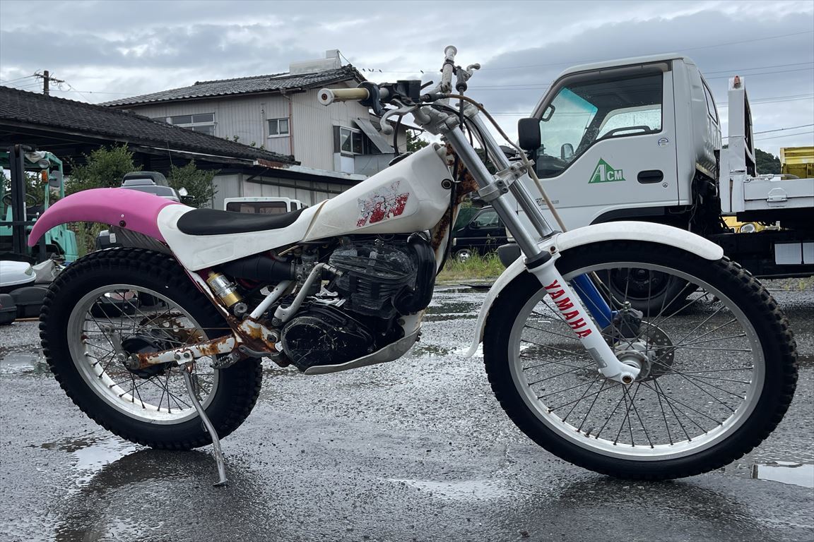 TY250R 1円スタート 書類無 始動動画有 実動車 3BB ノーマル キャブ車 2スト トライアルバイク 全国配送 福岡佐賀(126cc ...
