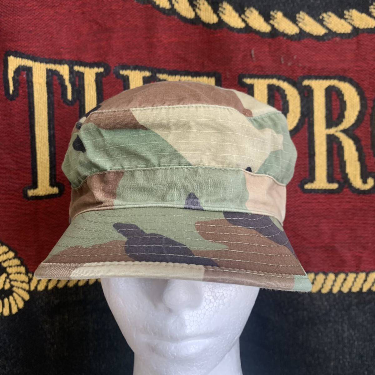 沖縄 米軍放出品 CAP HOT WEATHER キャップ キャンプ アウトドア サバゲーRECON/MARSOC 7 1/4 管理番号P39 ...