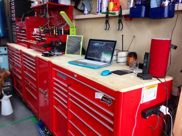 スナップオン ロールキャブ 工具箱用 ウッドトップ 天板 適合:KRA4813 KRA4107 KRA2212 北米産のパイン材にて作成してい ...