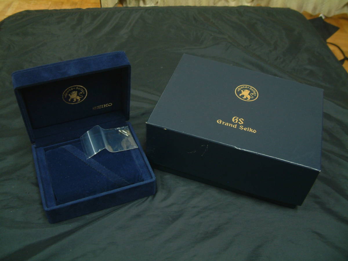 本物GSグランドセイコー時計用BOX＆コマ付き SEIKO箱.ボックス.ケースその13(グランドセイコー)｜売買されたオークション情報 ...