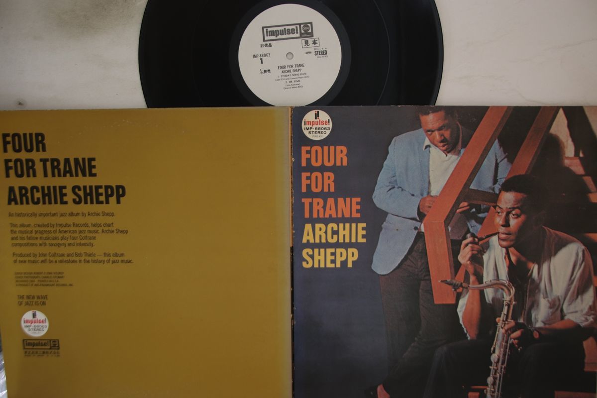 LP Archie Shepp Four For Trane IMP88063 IMPULSE プロモ /00400(ジャズ一般)｜売買された ...