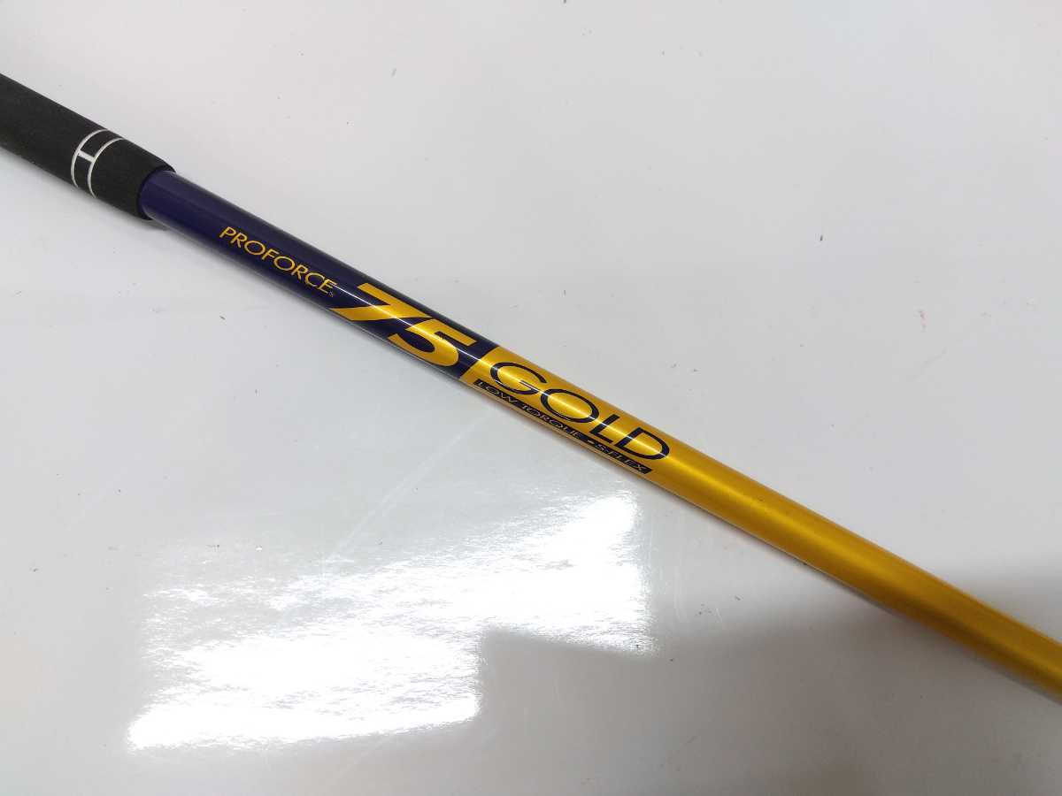 シャフト UST mamiya ustマミヤ PROFORCE プロフォース 75 GOLD LOW TORQUE S-FLEX TIP ...