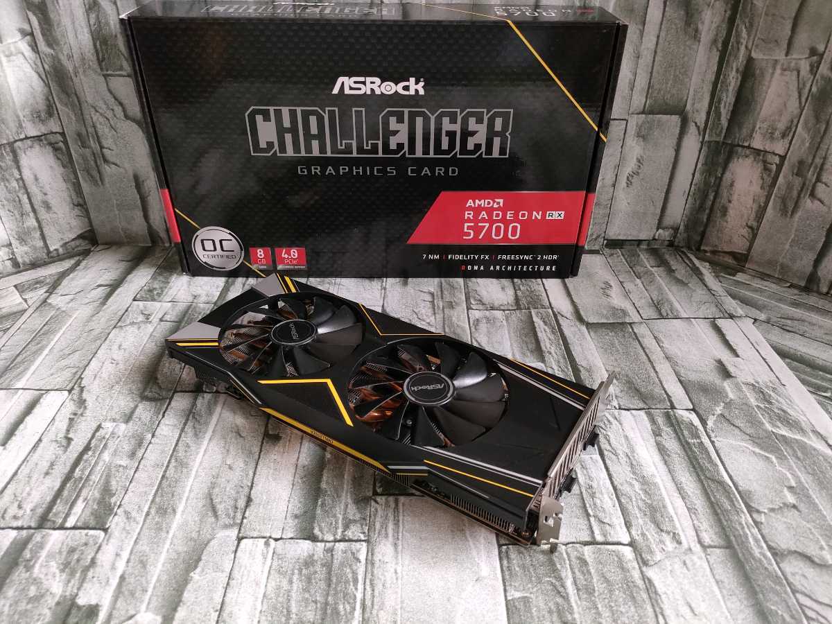 AMD ASRock Radeon RX5700 8GB CHALLENGER OC グラフィックボード(PCI Express)｜売買された ...