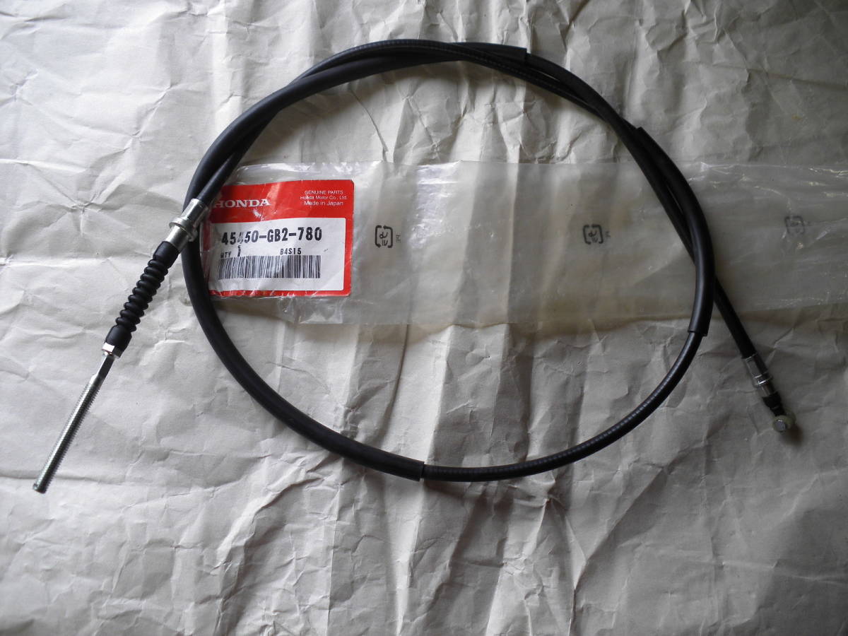 ホンダ純正 シャリー フロントブレーキケーブルCOMP CF50B AB CF70 代表機種 45450-GB2-780 保管品 旧車 当時物 ...