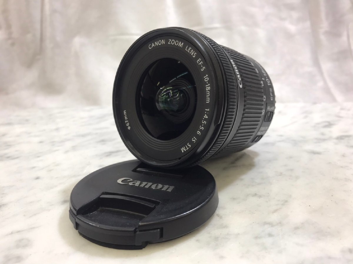 t786 現状品 Canon キャノン EF-S 10-18mm 1:4.5-5.6 IS STM カメラレンズ(キヤノン)｜売買された ...