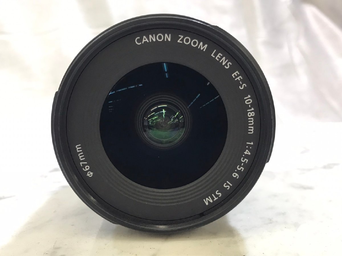 t786 現状品 Canon キャノン EF-S 10-18mm 1:4.5-5.6 IS STM カメラレンズ(キヤノン)｜売買された ...