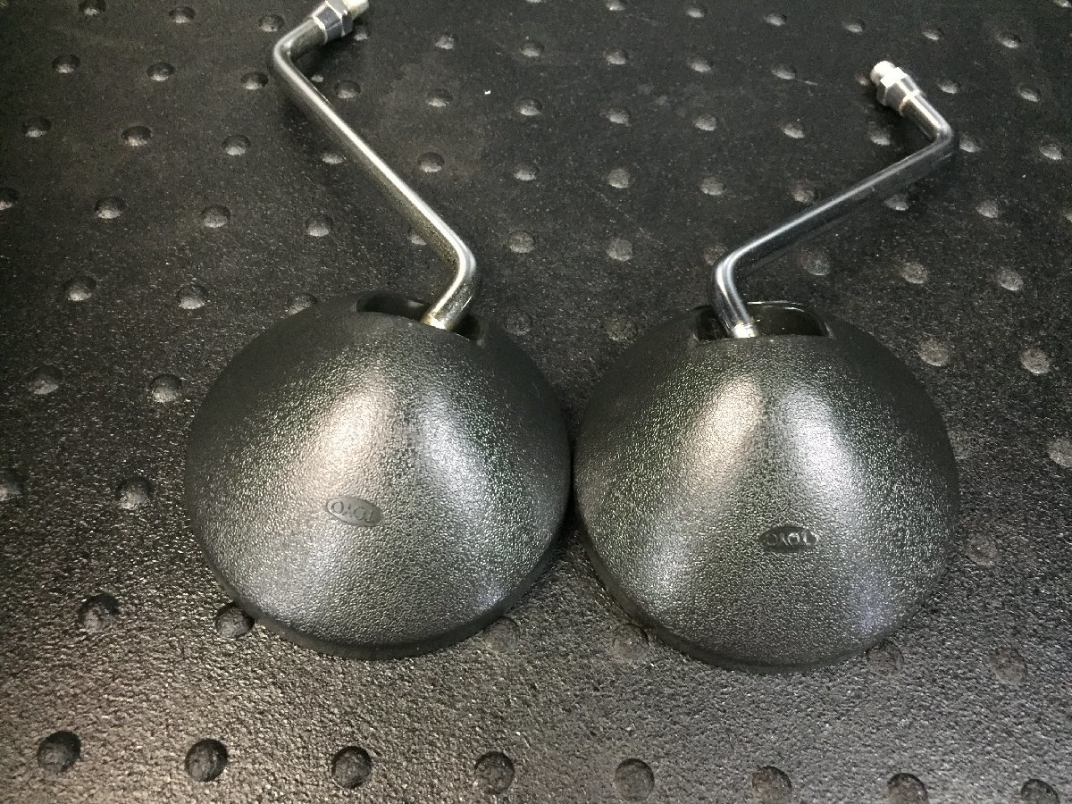 YAMAHA SR500 TOYO製 左右ミラー 検索 1JN SR500-2 2J2 SR400 2H6 1JR カスタム実動車両より ヤマハ トーヨー RD250 RZ350 XS650 ...