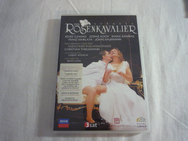海外版DVD Die Rosenkavalier / Christian Thielemann Munich Philharmonic ...