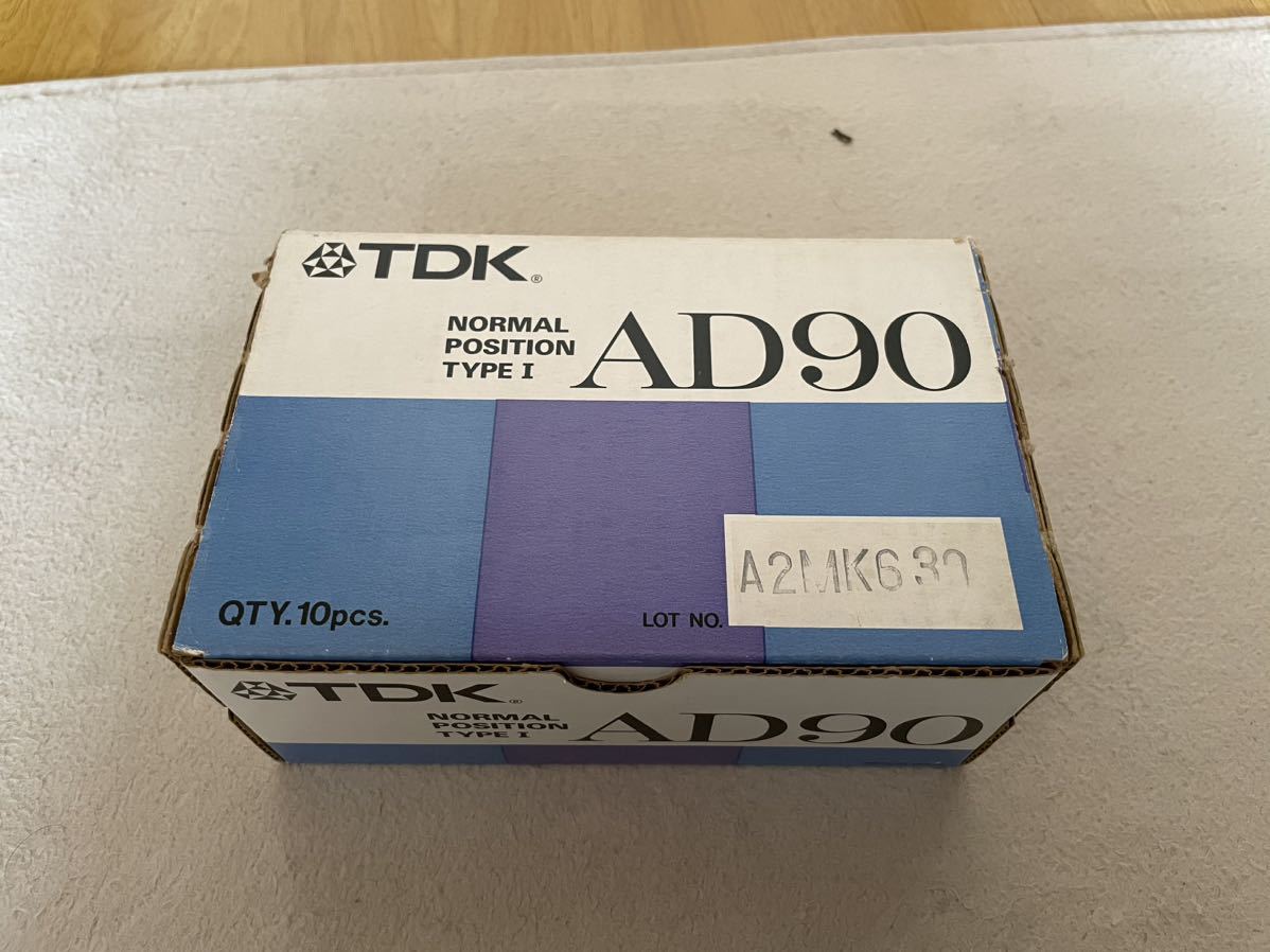 TDK AD 90分 8本 元箱付き レア ノーマルポジション カセットテープ(記録媒体)｜売買されたオークション情報、yahooの商品情報を ...