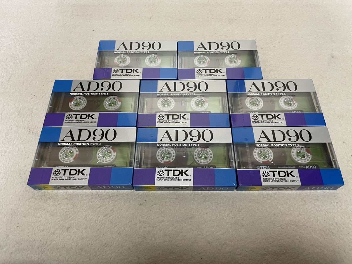 TDK AD 90分 8本 元箱付き レア ノーマルポジション カセットテープ(記録媒体)｜売買されたオークション情報、yahooの商品情報を ...