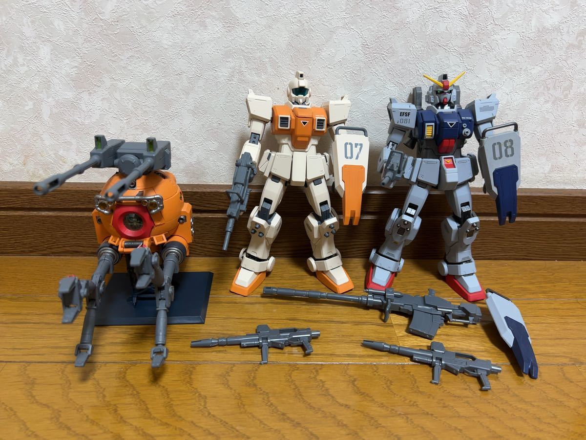 ジャンク3体セット MG 1/100 第08小隊 ①陸戦型ガンダム ②陸戦型ジム ③ボール 第08MS小隊版(機動戦士ガンダム)｜売買されたオークション情報、yahooの商品情報をアーカイブ ...