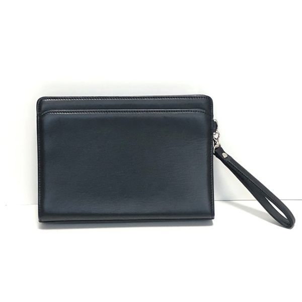 W009 ダックス レザー セカンドバッグ 黒 クラッチバッグ DAKS 775996(その他)｜売買されたオークション情報、yahooの商品 ...