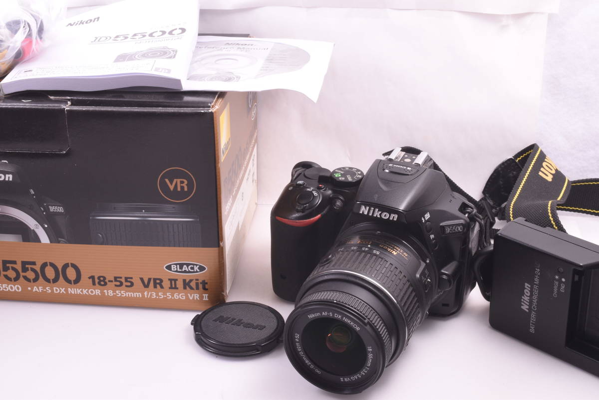 Nikon ニコン D5500 18-55 VR Ⅱ レンズキット ジャンク現状品(ニコン)｜売買されたオークション情報、yahooの商品情報 ...