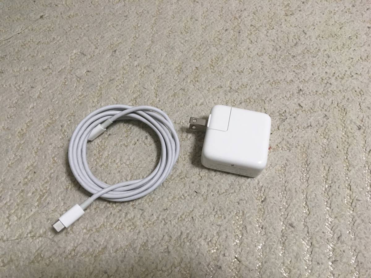 Apple純正 30W USB-C電源アダプタ A1882 / USB-C充電ケーブル 2m(MacBook Air)｜売買されたオークション ...