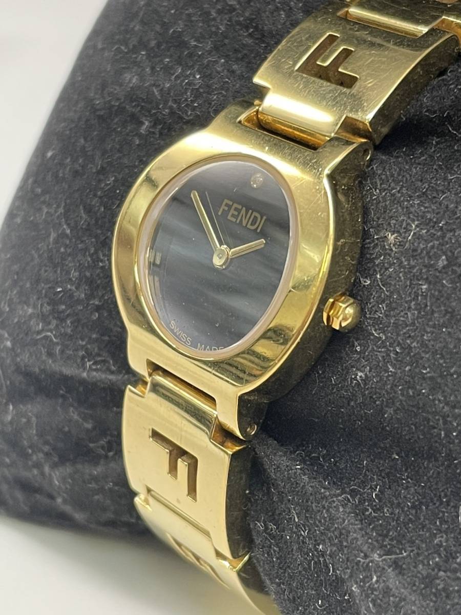 FENDI フェンディ クォーツ レディース腕時計 3060L(フェンディ)｜売買されたオークション情報、yahooの商品情報をアーカイブ公開 ...