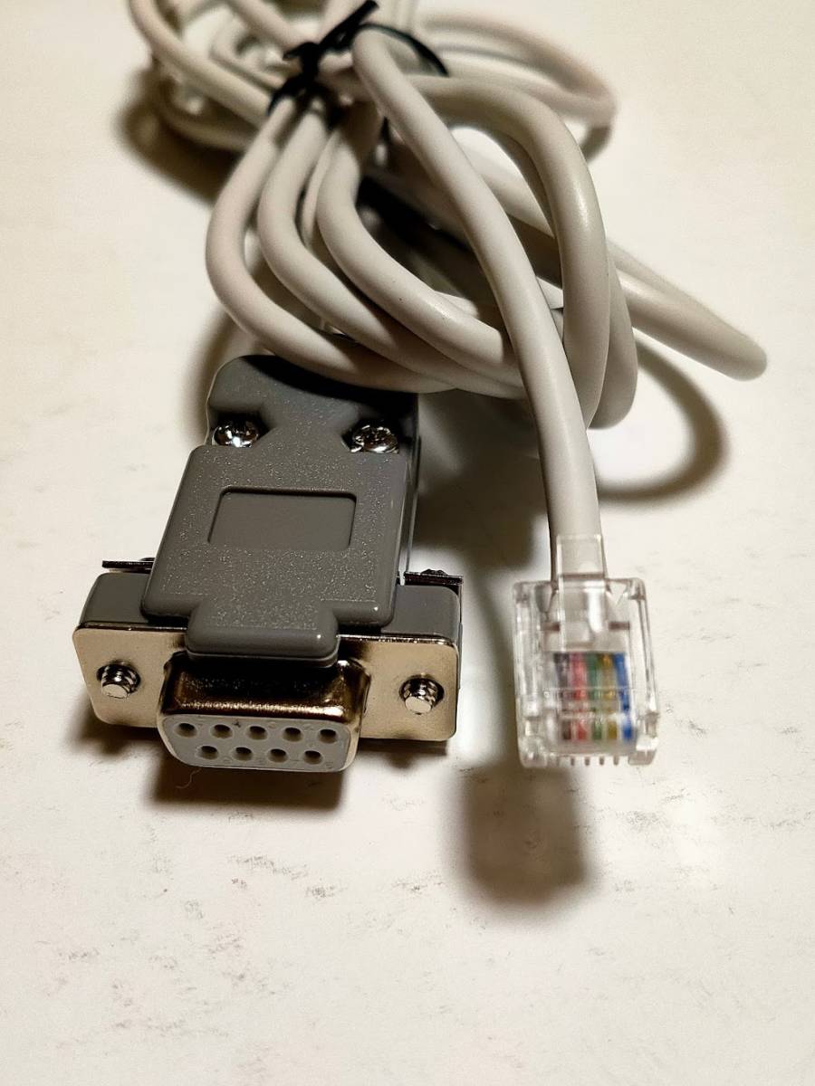 DIY自作品 送込み KEYENCE キーエンス PLC通信ケーブル OP26486＋OP26487 互換品 ケーブル部の長さ約2m(その他 ...