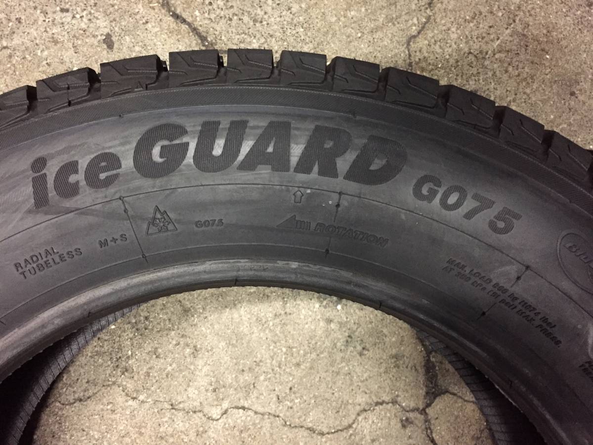 1円スタート YM02 2019年製 品 ヨコハマタイヤ 225/65R17 102Q iceGUARD SUV G075 4本セット ...