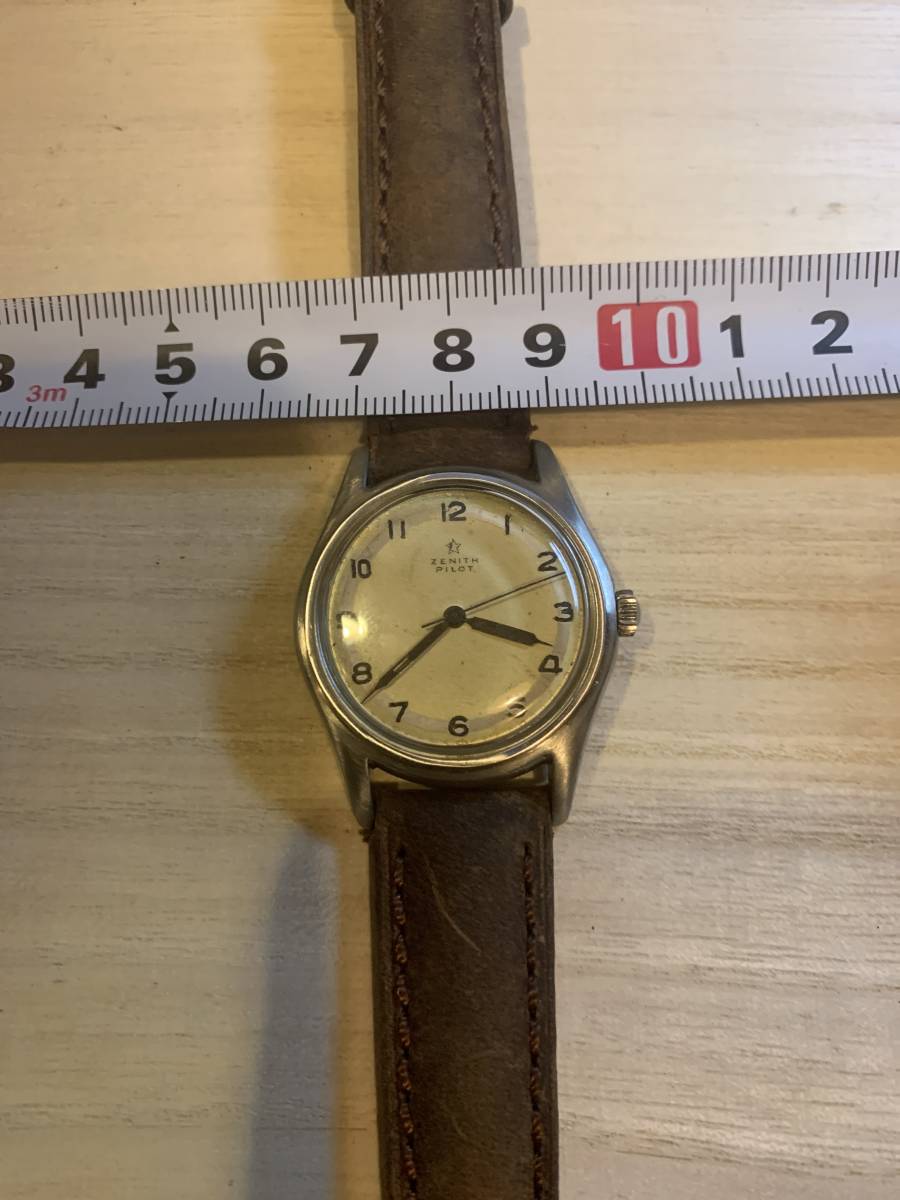 ZENITH PILOT ビンテージ ミリタリー 手巻(ゼニス)｜売買されたオークション情報、yahooの商品情報をアーカイブ公開 - オークファン（aucfan.com）