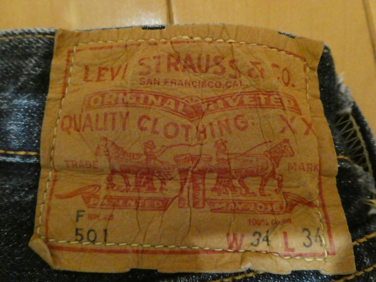 僅少製造 Fタイプ 日本製 リーバイス LVC 501 Fタイプ 67501-0002 W34 L34(W32)｜売買されたオークション情報 ...