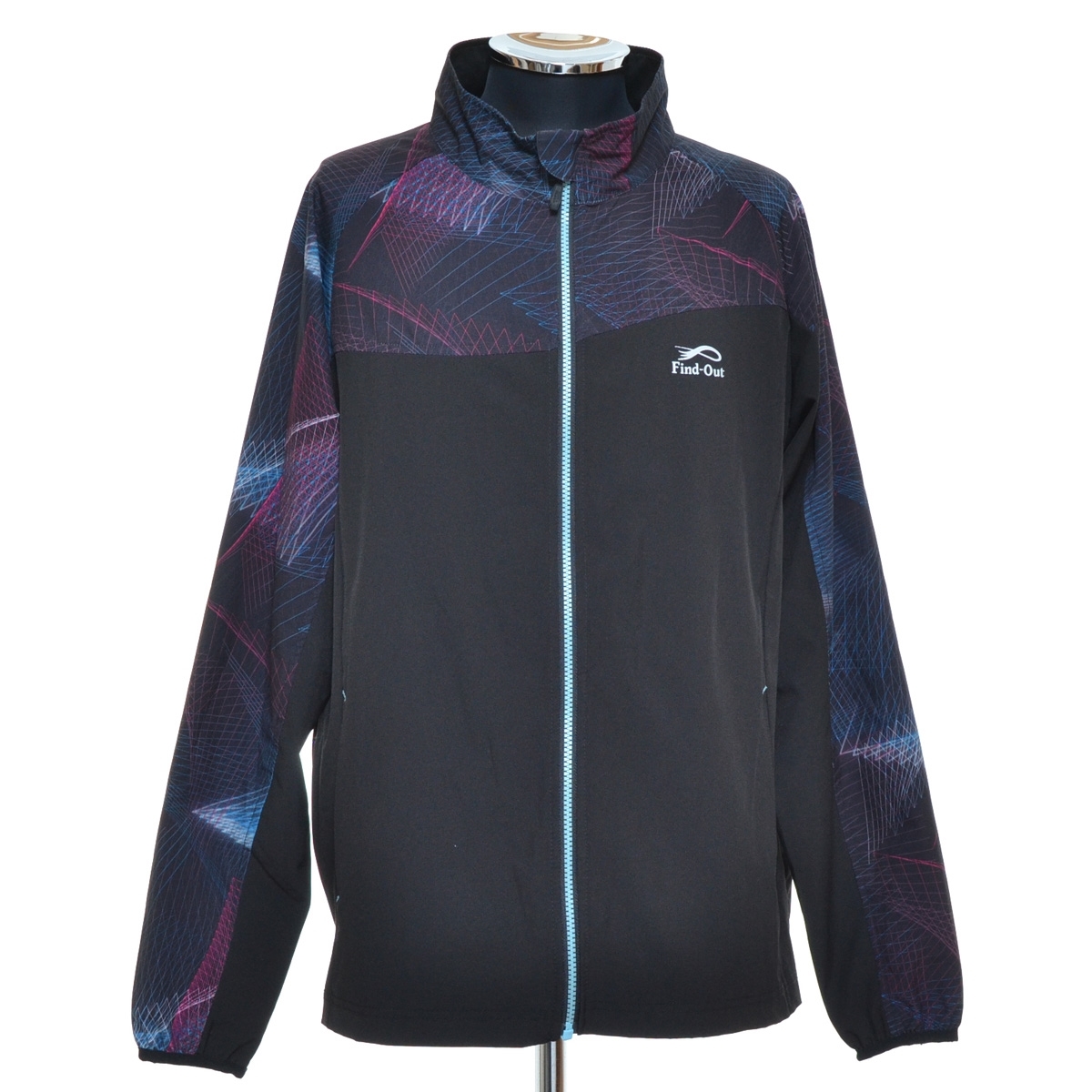 〇454490 WORKMAN ワークマン ムーブアクティブジオジャケット MOVE ACTIVE GEO JACKET ウィンドブレーカー サイズ3L メンズ ブラック(その他)｜売買された ...