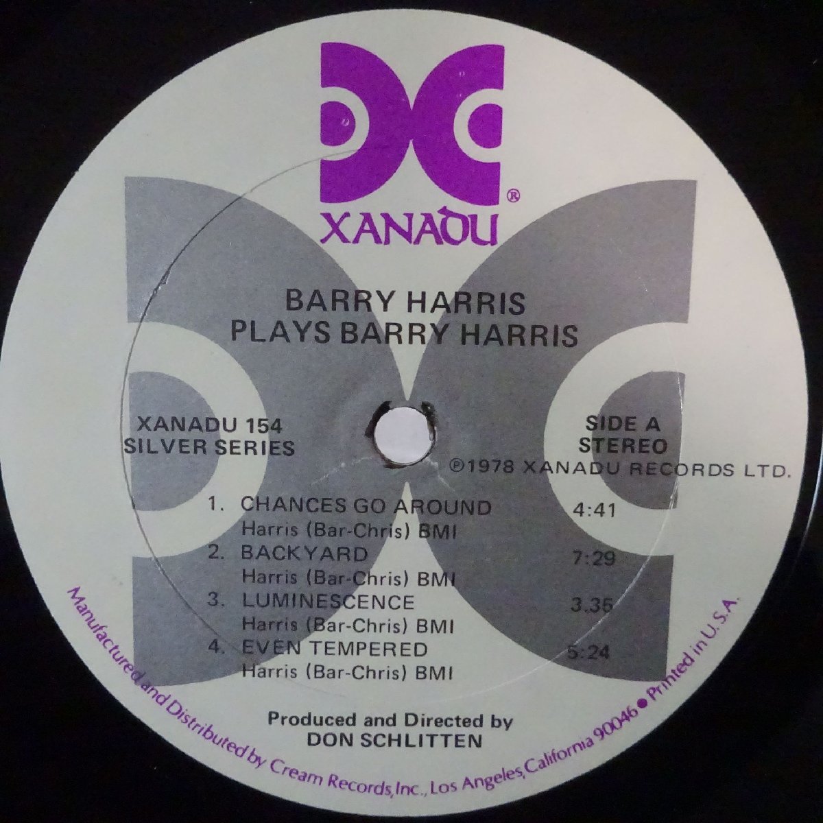 17107276; US盤/Xanadu Barry Harris / Barry Harris Plays Barry Harris(ジャズ一般)｜売買されたオークション情報、yahooの ...