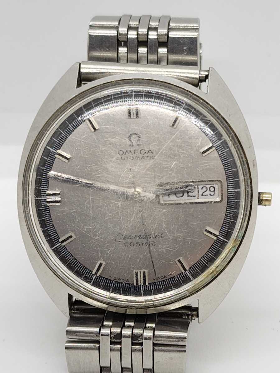 オメガ OMEGA シーマスター Seamaster COSMIC WATERPROOF 166036-TOOL107 腕時計メンズ 自動巻き ...