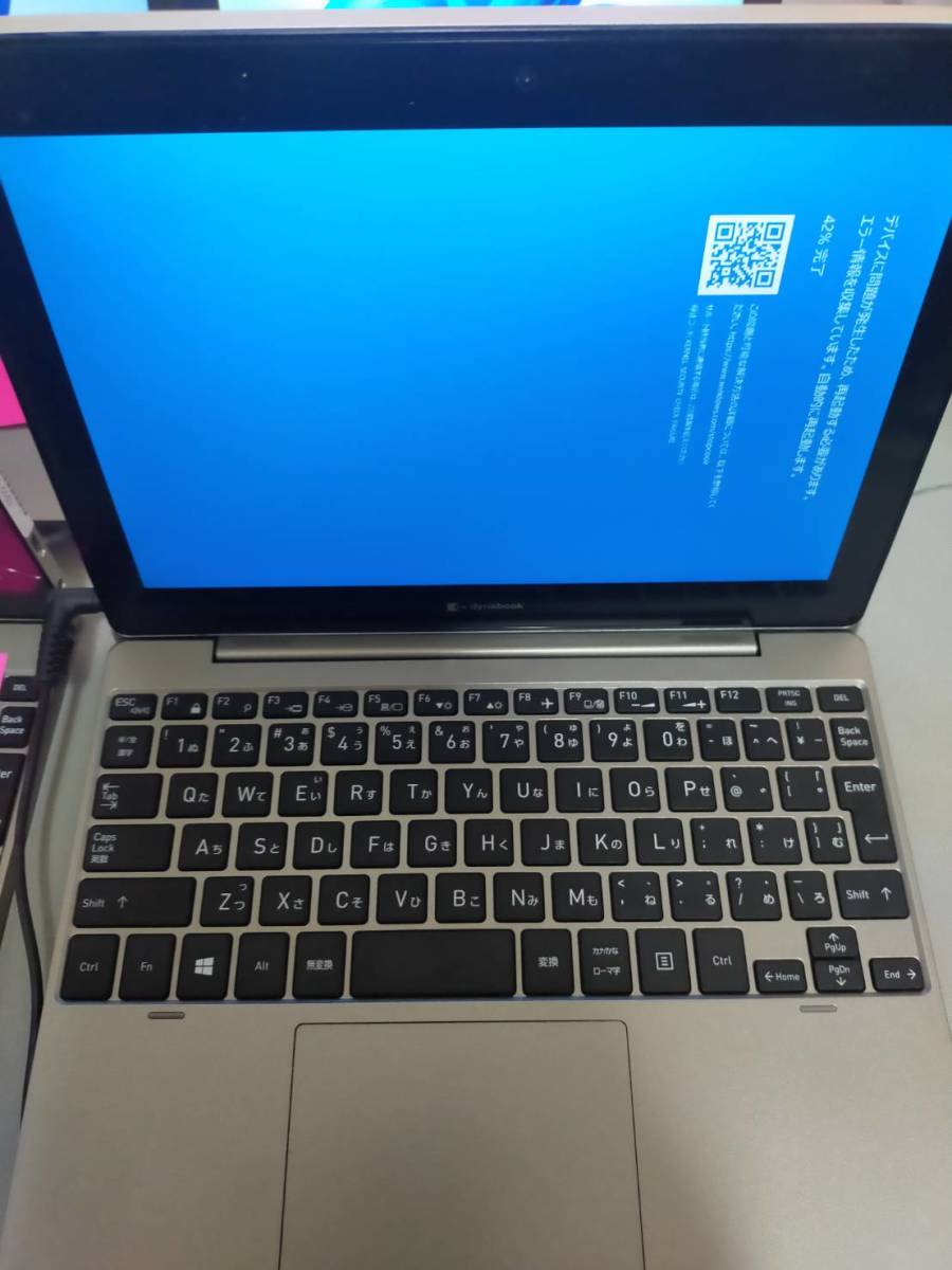 タブレット型PC 東芝 dynabook K50 4台 Windows11 Pro 64bit Intel Celeron N4020 /ROM4G/SSD64G/Wi-Fi/10incW ...