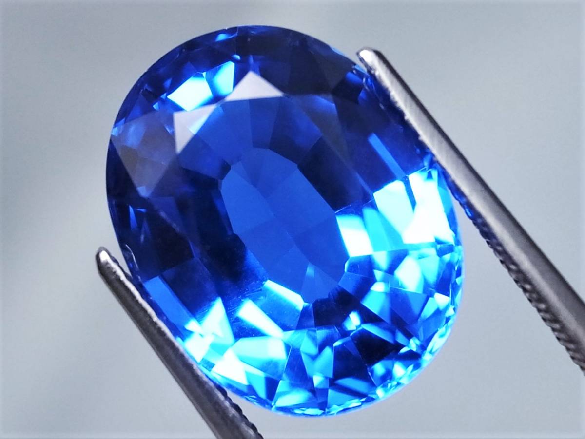 9.61ct 大粒サイズ 世界一綺麗なコバルトブルーアウイナイトカラー 3パターン変色効果有り 合成スピネル(その他)｜売買されたオークション情報、yahooの商品情報をアーカイブ公開 ...