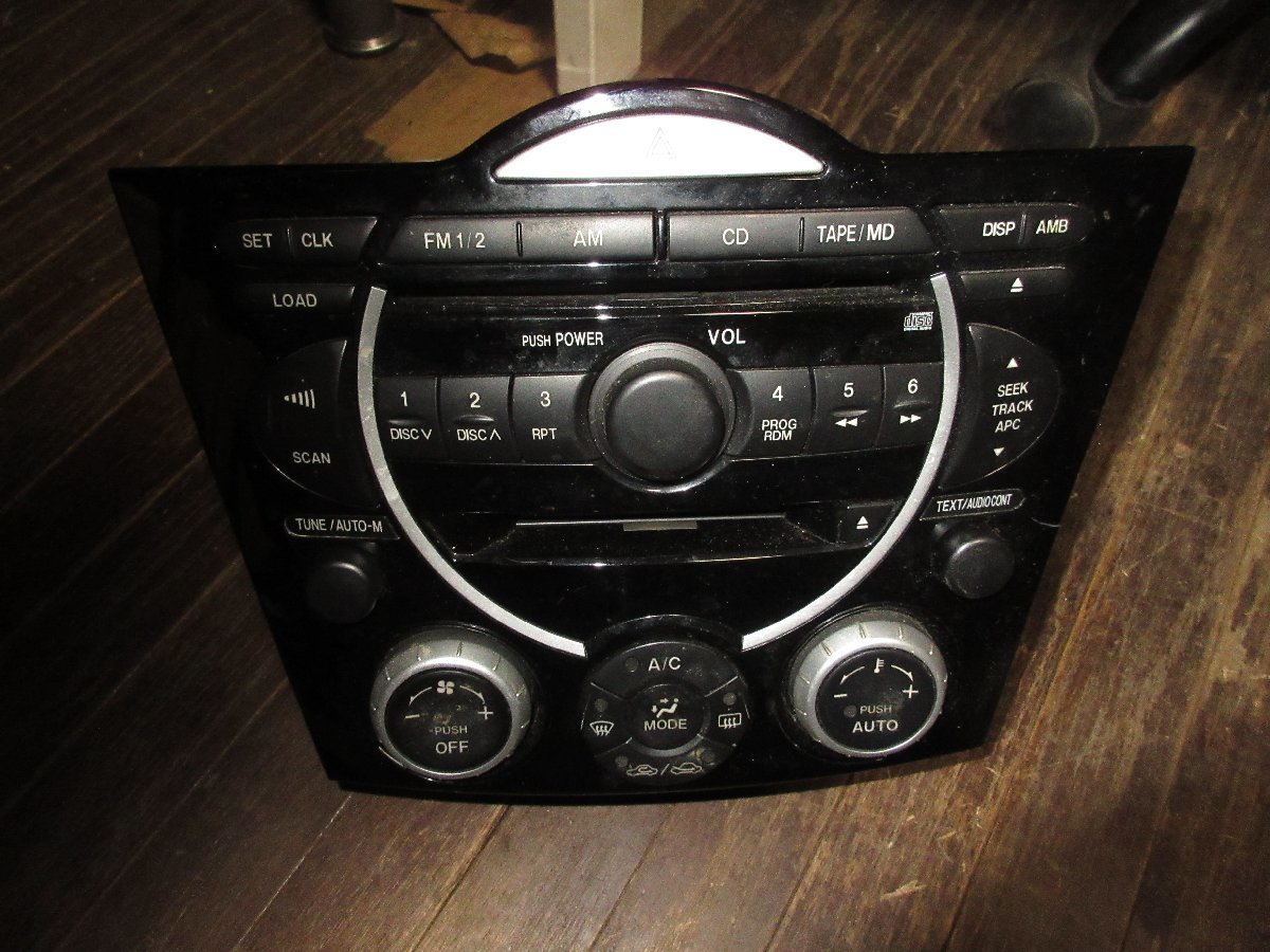 840ヤ マツダ RX-8 タイプS SE3P オーディオパネル エアコンスイッチパネル RX3P(パーツ)｜売買されたオークション情報 ...