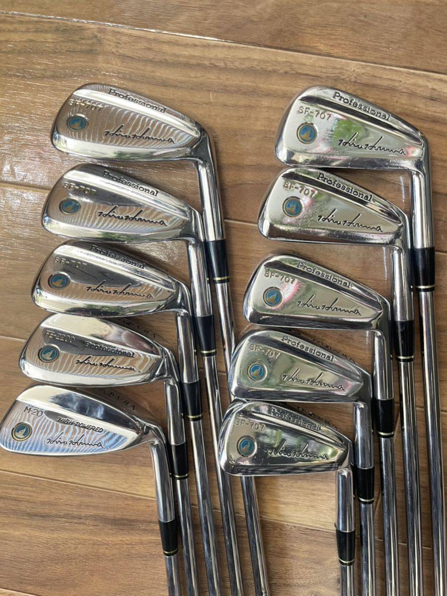 HONMA SF-707 Professional アイアンセット マッスルバック ホンマ 本間(ホンマ)｜売買されたオークション情報 ...