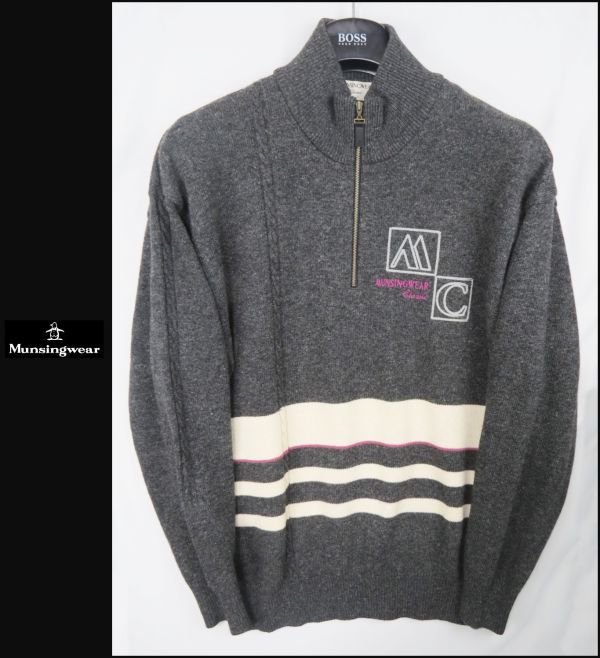 マンシングウェア＜Munsingwea：保温：防風＞stand calla half zip セーター＜LA＞(セーター)｜売買されたオークション情報、yahooの商品情報をアーカイブ公開 ...