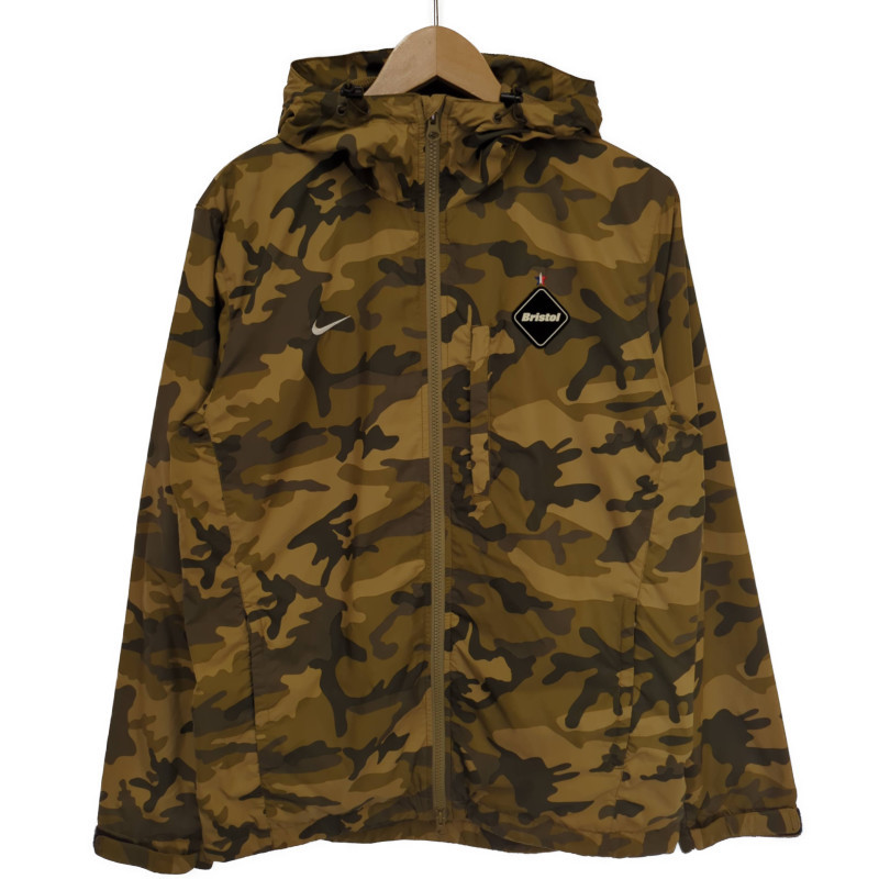 NIKE ナイキ × F.C.Real Bristol エフシーレアルブリストル 440607-200 トレーニングジャケット ブラウン ...