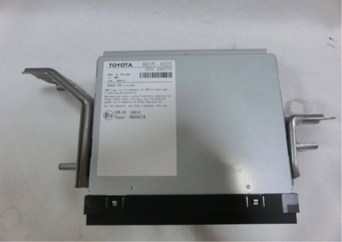トヨタ 純正 オプション CD DVDデッキ 30アルファード ヤリス カローラ ディスプレイオーディオ対応 86270-K0010 ...